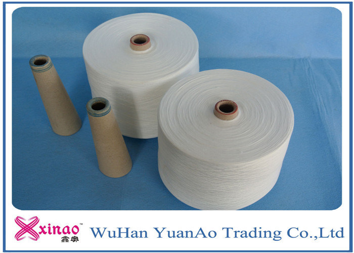 30S 100% Ring Spun Polyester Core Spun Yarn for Knitting , TFO ...