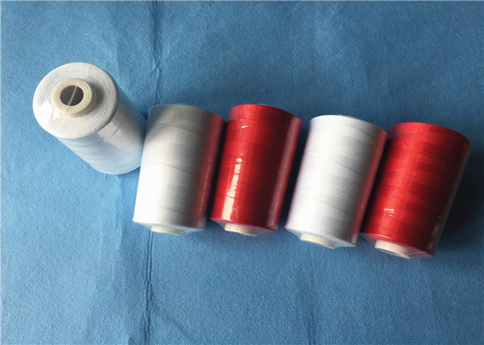 5% Silicone Polyester Core Spun Yarn 40/2 , 100 Polyester Sewing Thread ...