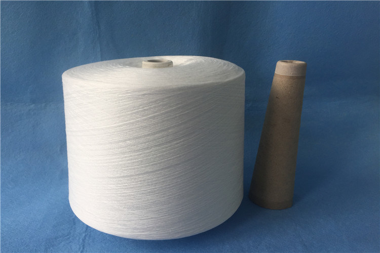 50/3 Polyester Semi Dull Recycled Polyester Yarn For Sewing Thread With ...