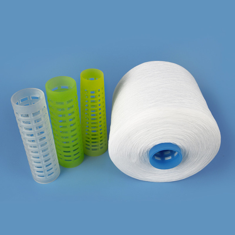100 Spun Polyester Sewing Thread 20s/2 20s/3 Knotless Ring Spun ...