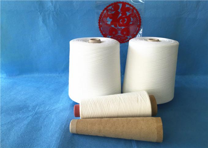 Staple Fiber Polyester Core Spun Yarn 50s/2 Double Twist With High ...