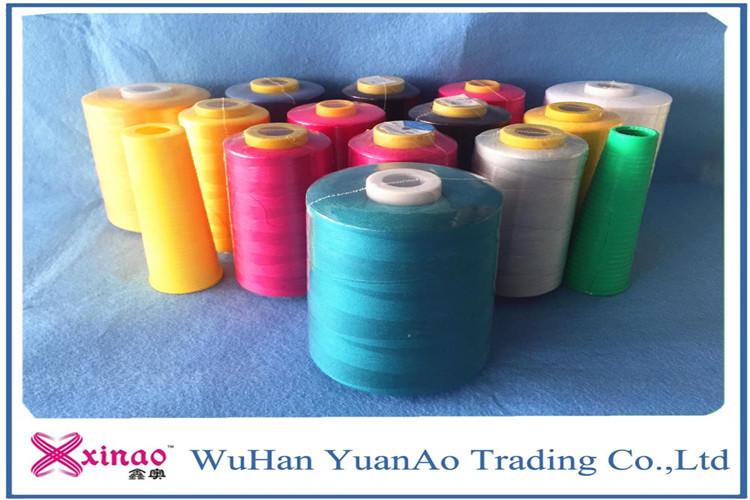 100% Spun Polyester Industrial Sewing Machine Thread With 402 Count ...