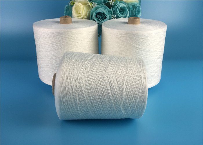 100% Spun Polyester TFO Yarn 50S/2 High Tenacity Yarn Raw White Well ...